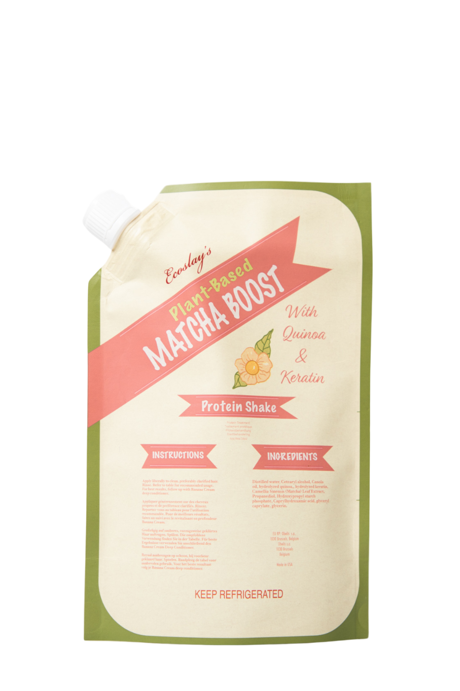 Matcha Boost Protein Strengthening Treatment – ecoslay