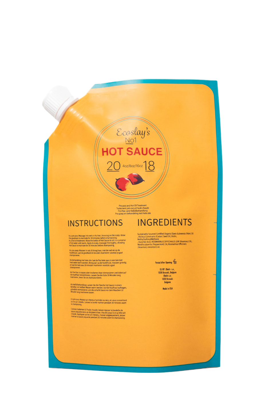 Hot Sauce Pre-poo/ Hot oil treatment – ecoslay