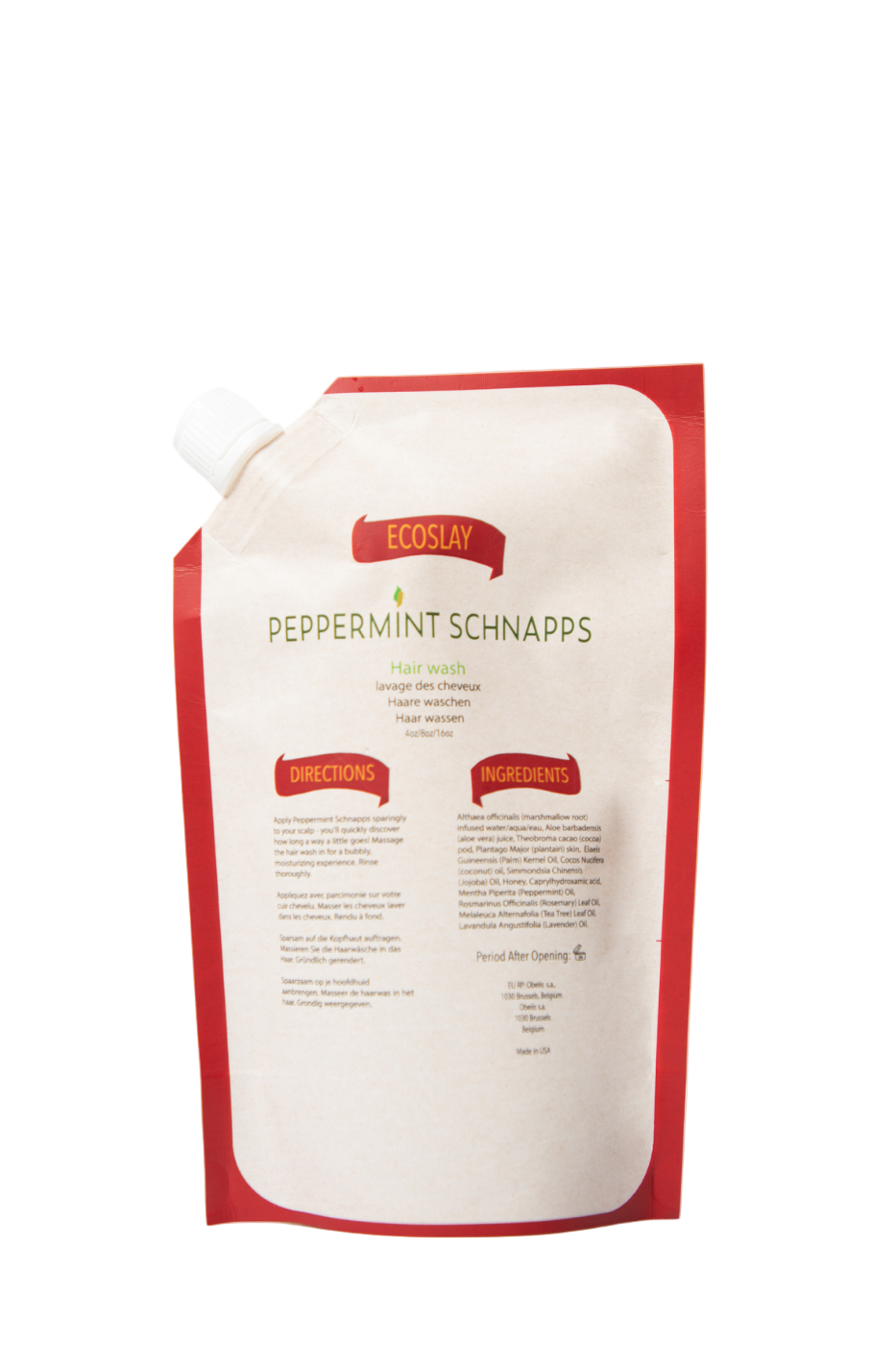 Peppermint Schnapps Hair Cleanser – ecoslay